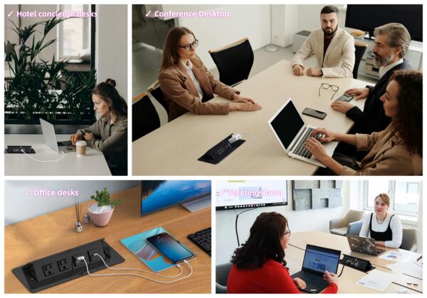 5 Office Design Trends Driving Demand for Integrated Desk Power